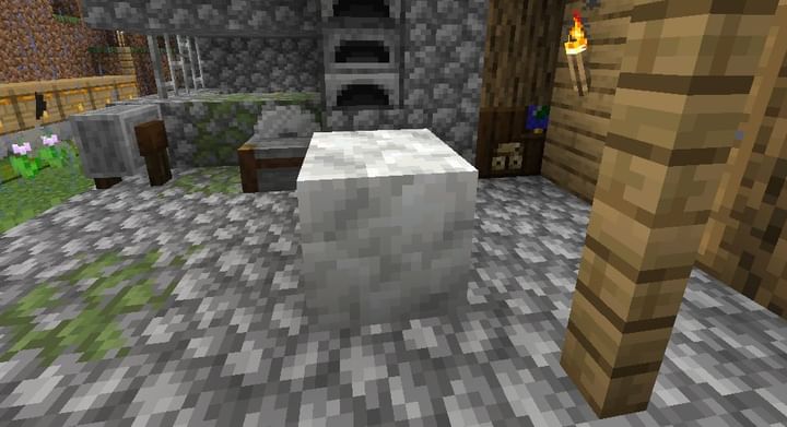 Calcite in Minecraft