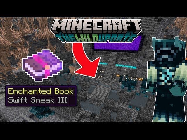 What is the Swift Sneak enchantment in Minecraft 1.19 update?