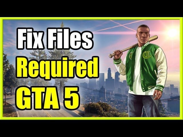 How to fix GTA Online's "files required to play" error