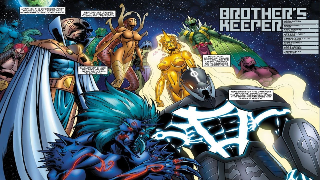 Marvel Comics' Pantheon of gods
