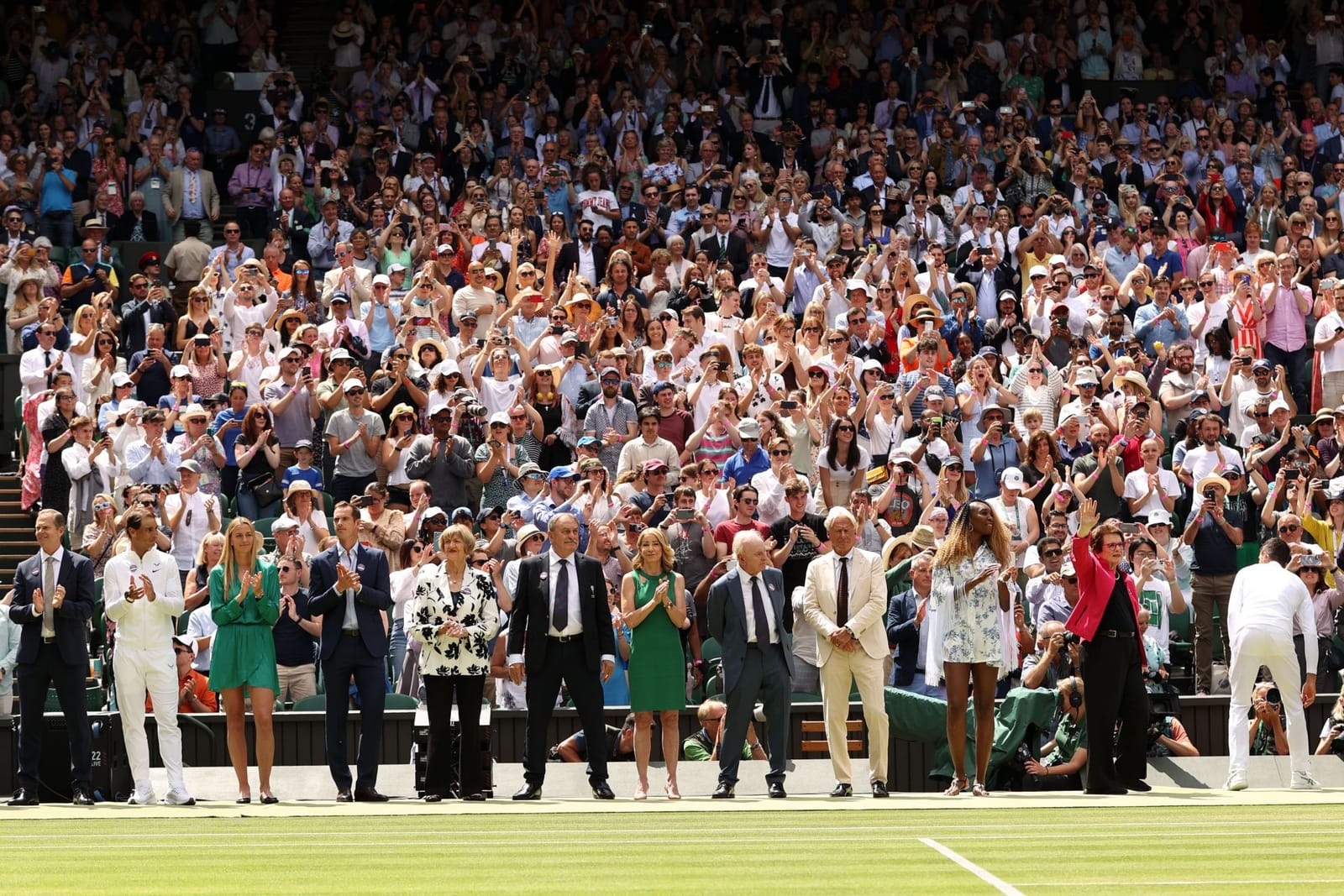 "Had my regrets about not being down at Wimbledon today, but they have ...