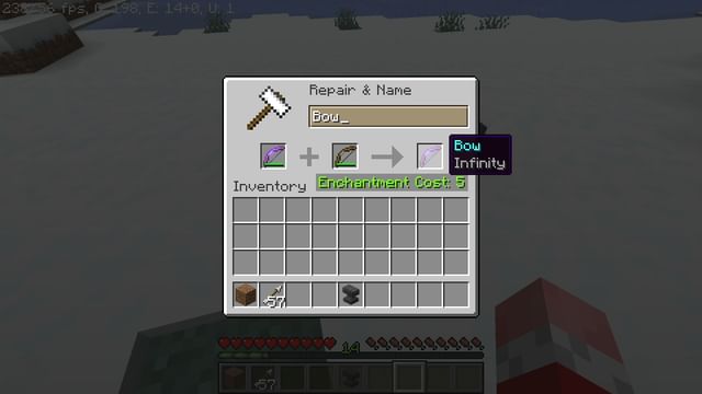 How to repair a bow in Minecraft 1.19