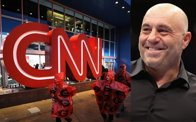 Joe Rogan trolls CNN with poster for his upcoming stand-up comedy show ...