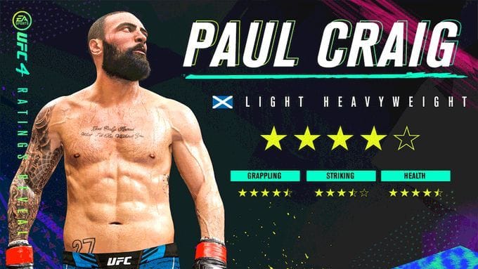 What weight class is Paddy Pimblett in UFC 4?