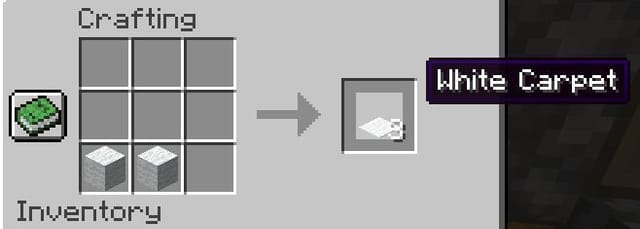 Carpet in Minecraft