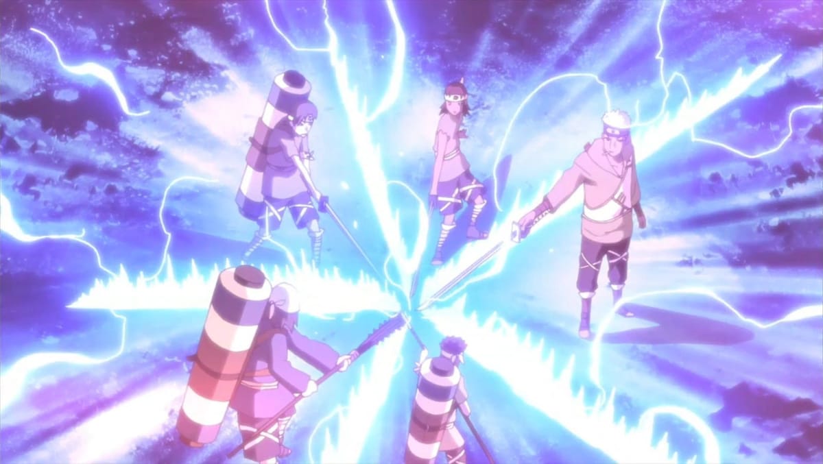Lightning Jutsu in Naruto