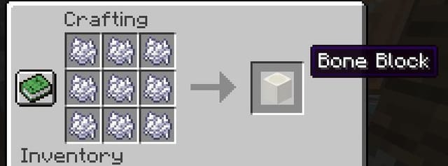 Bone Block in Minecraft