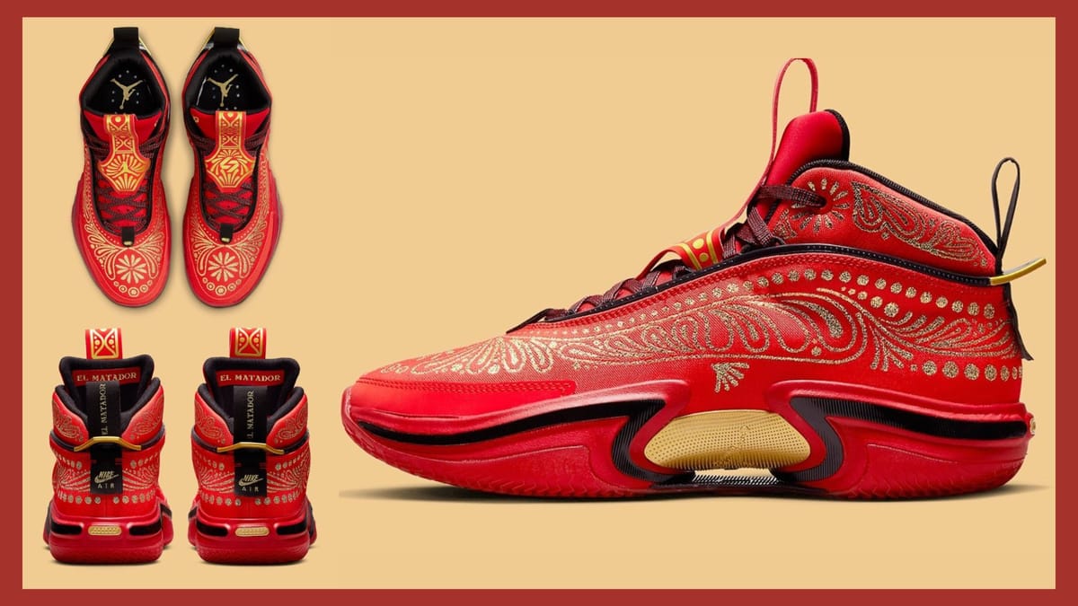 Where to buy Air Jordan 36 Luka Doncic’s El Matador colorway? Price ...