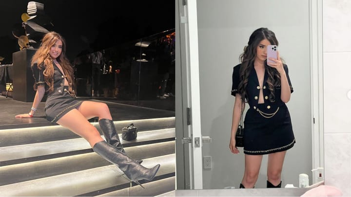 Fans left awestruck as Pokimane shows off her all-black outfit