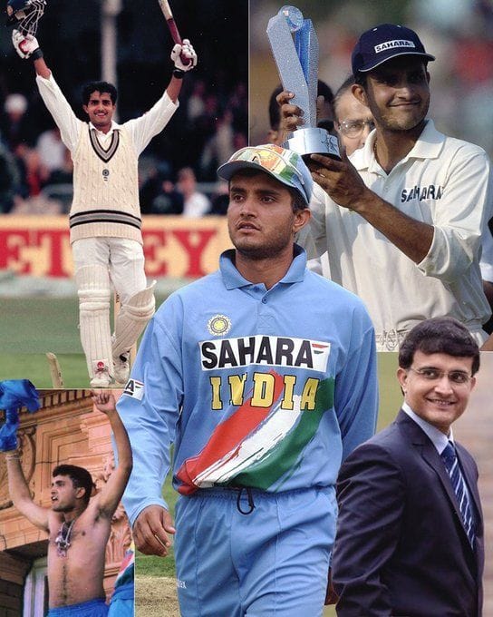Wishes galore for Sourav Ganguly as Dada turns 50 - “Batted with grace ...