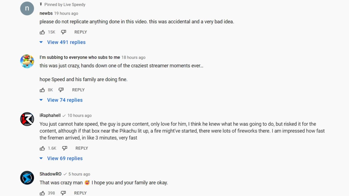 What is Pikachu firework? IShowspeed mistakenly lights cracker thinking ...