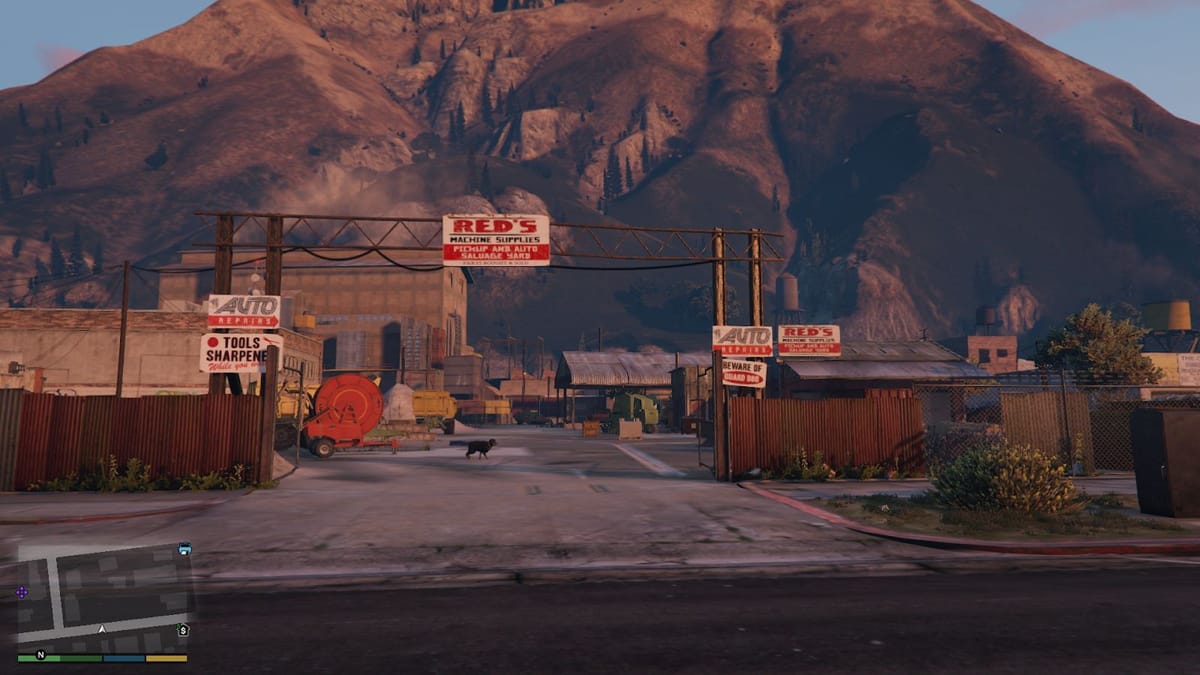Where is Scrap Yards Located in GTA 5?