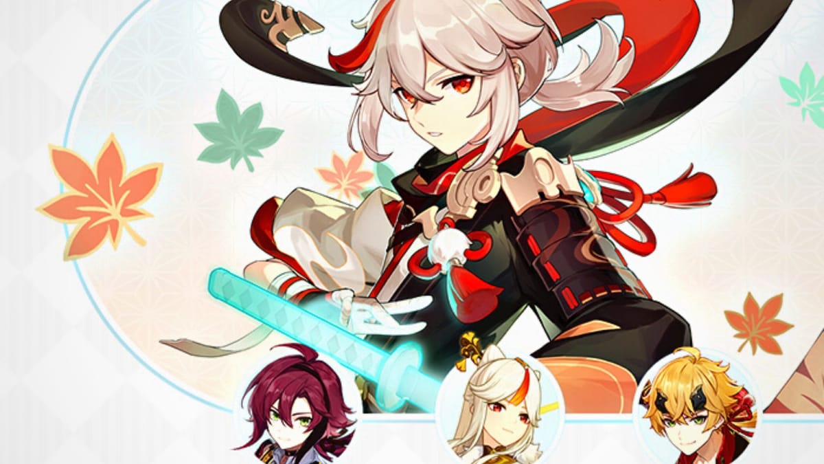 Genshin Impact 2.8 banners schedule: Kazuha rerun, 4-stars, and all featured weapons