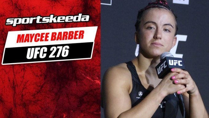 Maycee Barber answers why she fought out her UFC contract instead of ...