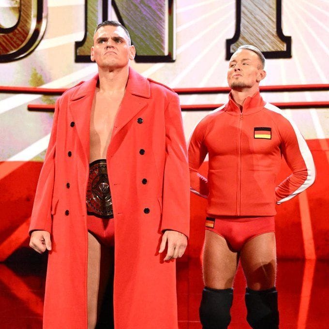 Gunther seemingly marries fellow WWE Superstar Jinny