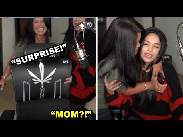 Valkyrae left stunned after her mother makes a surprising appearance