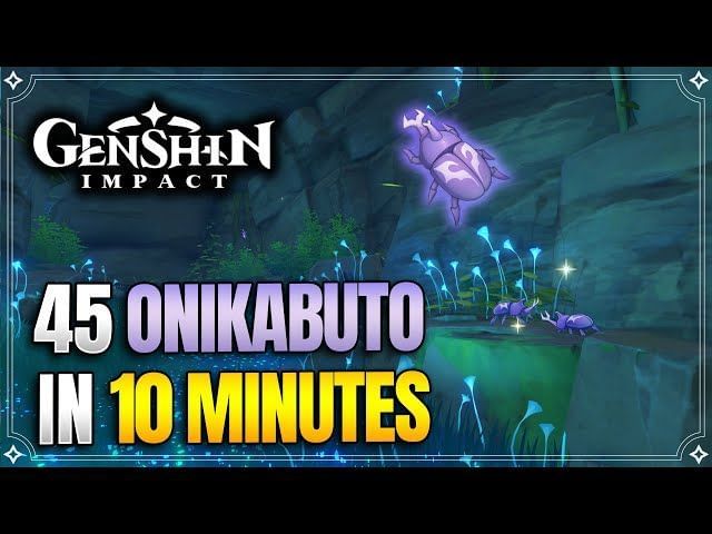 All Genshin Impact Onikabuto locations in Inazuma