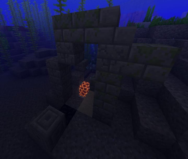 Ocean Ruins in Minecraft