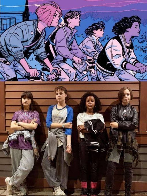 Paper Girls Season 1 cast list: Sofia Rosinsky, Riley Lai Nelet and ...