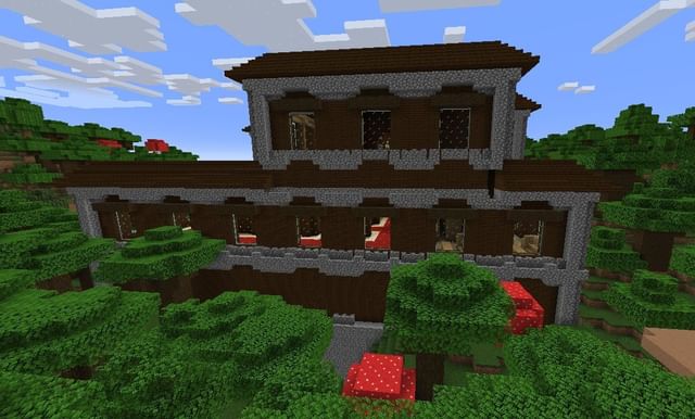 Woodland Mansion in Minecraft