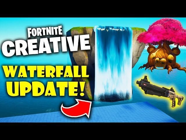 How to get waterfalls in Fortnite creative