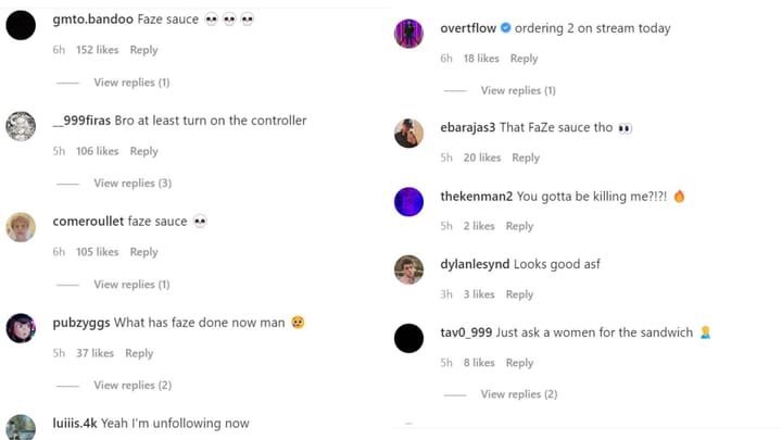 Fans react as FaZe Clan launches FaZe Subs with DoorDash