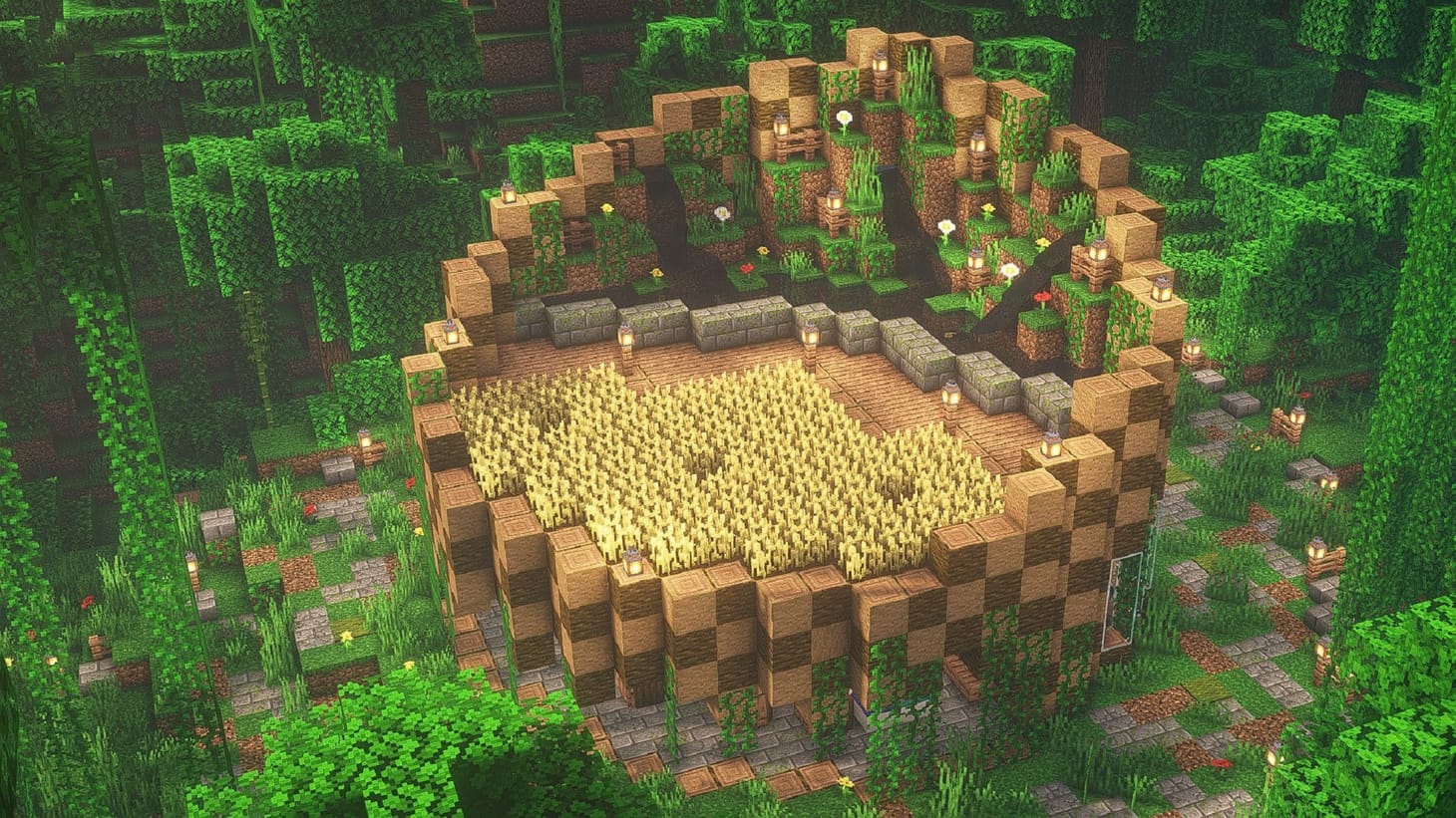 10 best jungle house designs in Minecraft 1.19 update