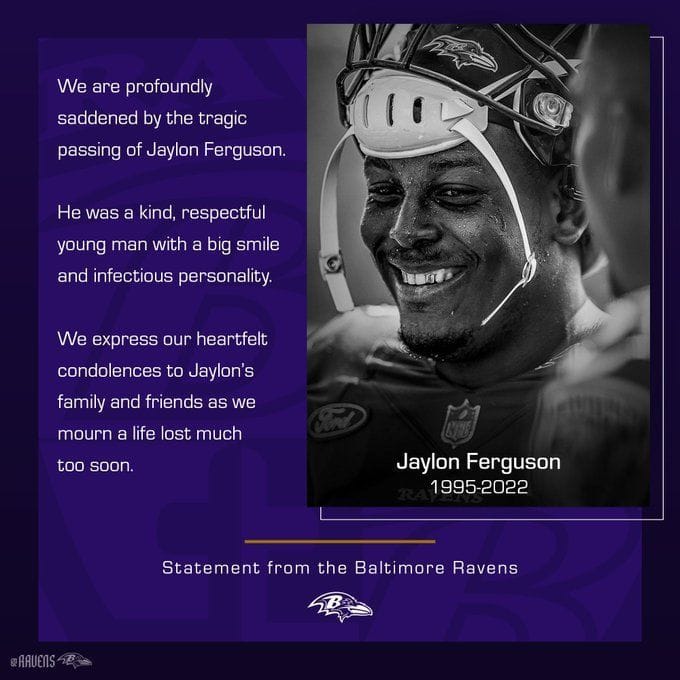 Autopsy reveals real reason behind Ravens DE Jaylon Ferguson's death