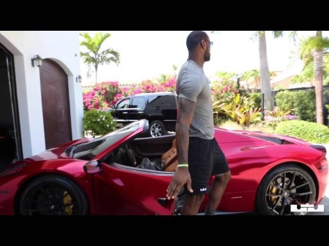 LeBron James has a versatile car collection