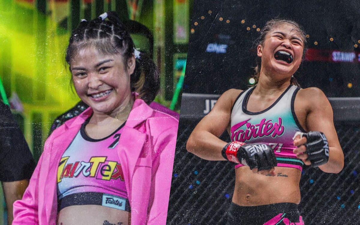 Stamp Fairtex breaks out dance moves and KOs