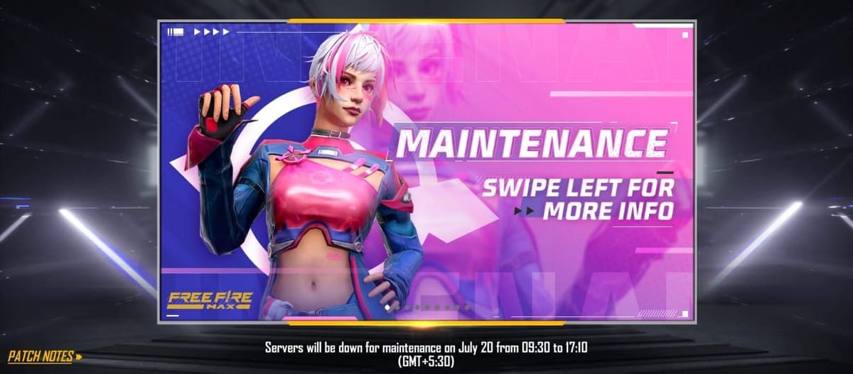 Free Fire MAX OB35 update: Maintenance end time and update release time ...