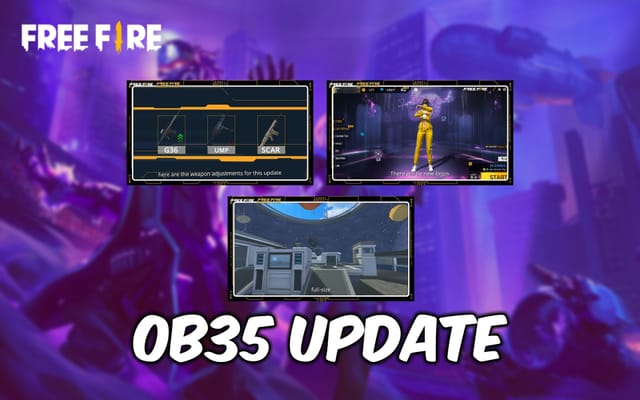 Free Fire OB35 update patch notes: New map, UI, weapon adjustments, and ...