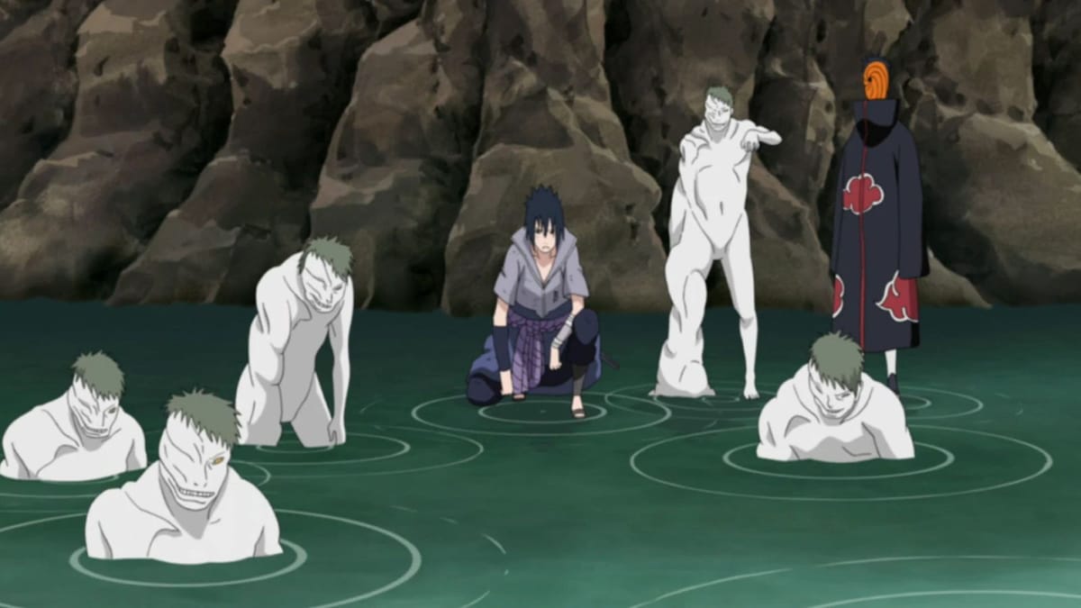 White Zetsu in Naruto