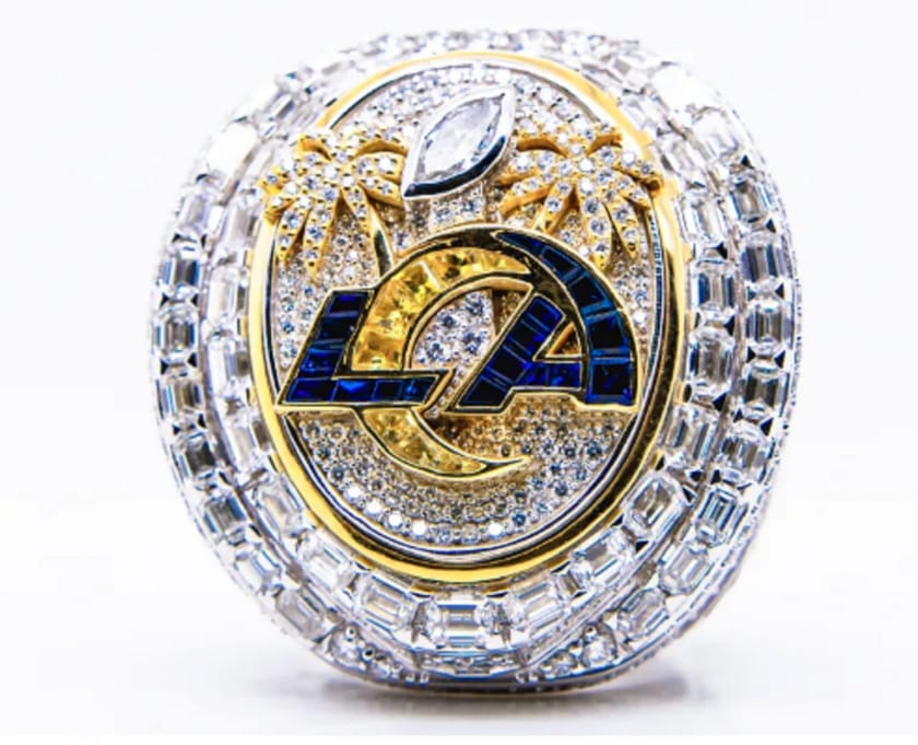 In Photos: Rams reveal incredible 20-carat diamond Super Bowl ring