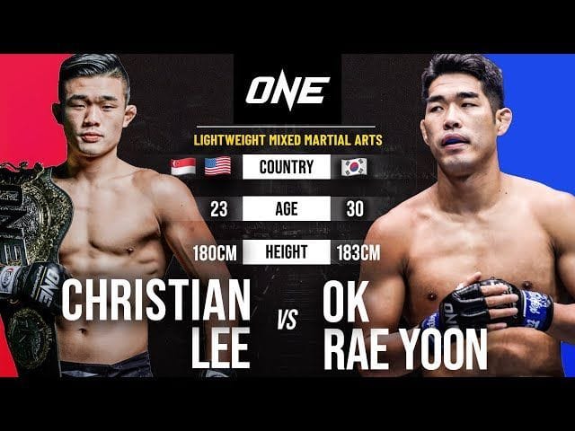 Christian Lee believes he still beat Ok Rae Yoon despite “one of the ...