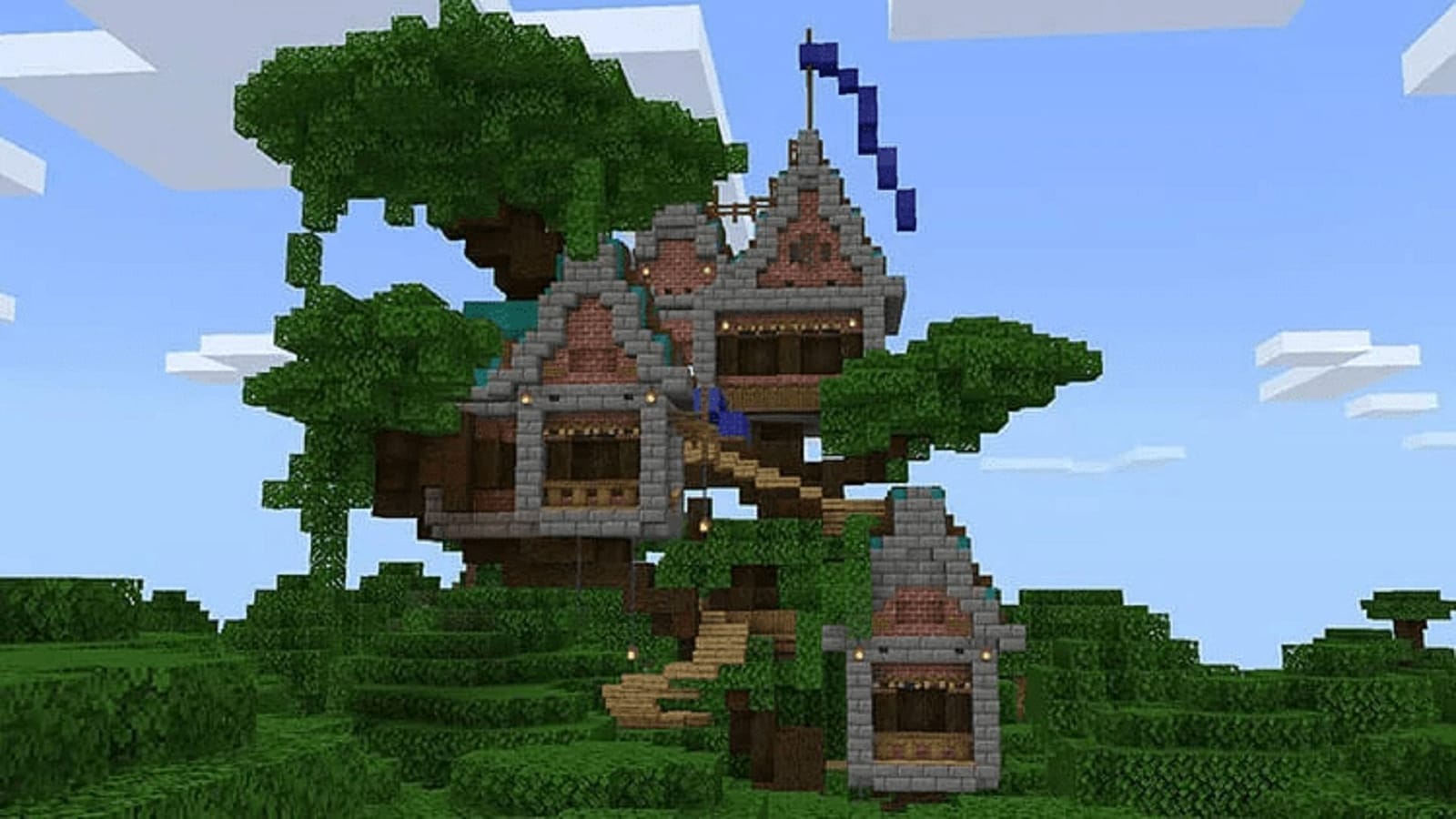 10 best treehouse designs to build in Minecraft 1.19