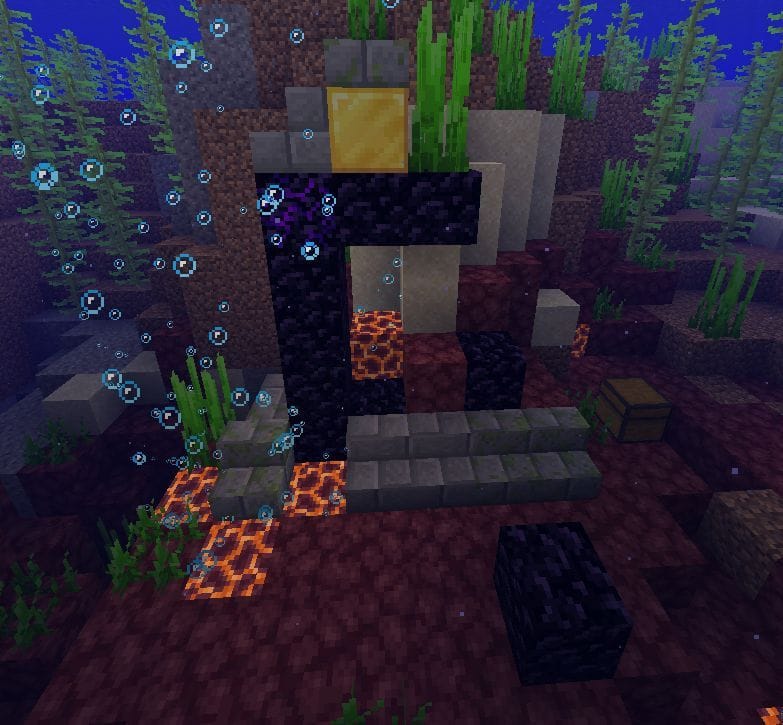 Ruined Portal in Minecraft