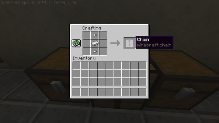 How to make and use chains in Minecraft 1.19 update