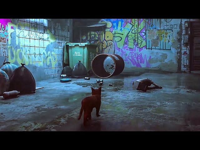 What are the Zurks in Stray, the cyberpunk cat game?