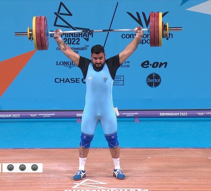 CWG 2022: Indian weightlifter Lovepreet Singh wins bronze medal in men ...