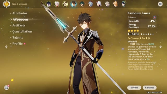 Best Zhongli build in Genshin Impact: Artifacts, weapons, and team comps