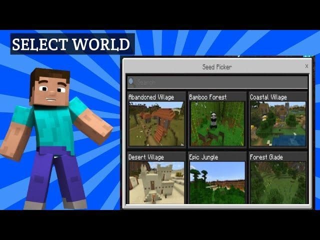 What are world types in Minecraft?