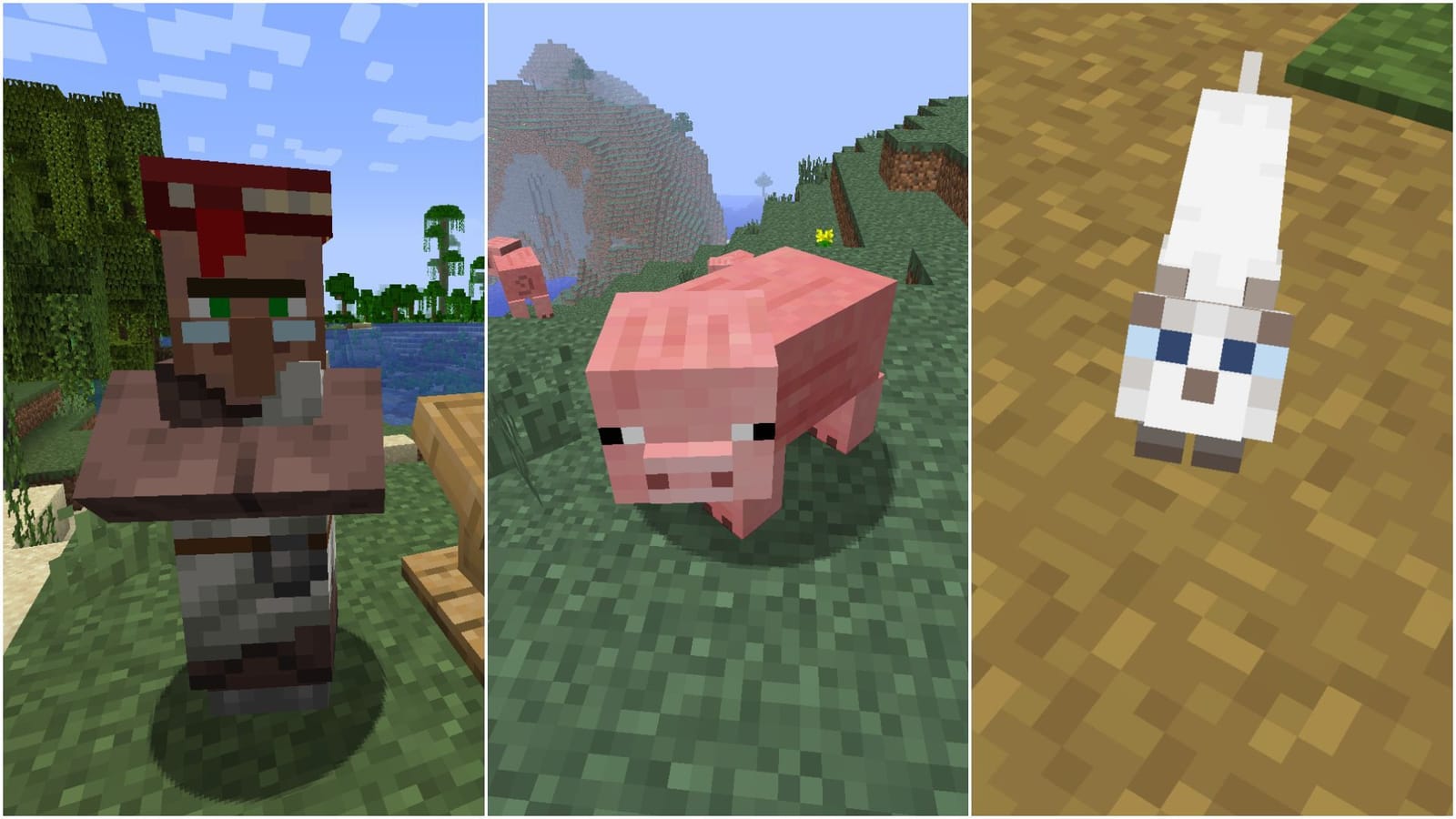 List of all Overworld mobs as of Minecraft 1.19 update