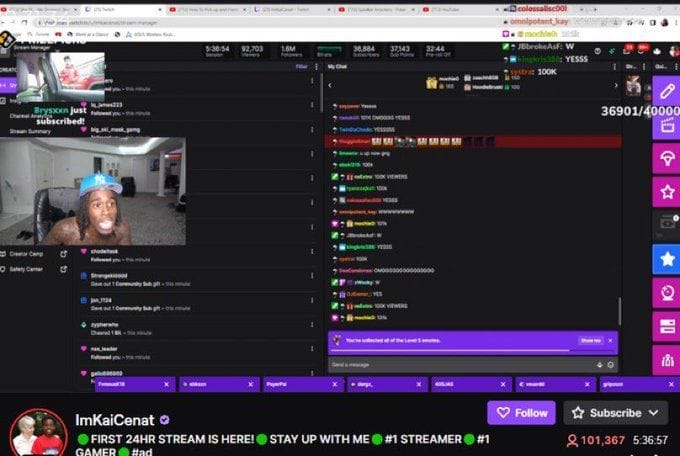 Who is Kai Cenat? Exploring the streamer's explosive growth on Twitch