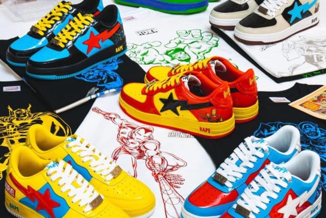 Where to buy Marvel x BAPE STA footwear pack? Price, release date, and ...