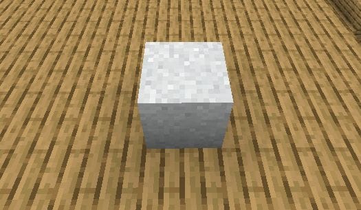 Concrete Powder in Minecraft