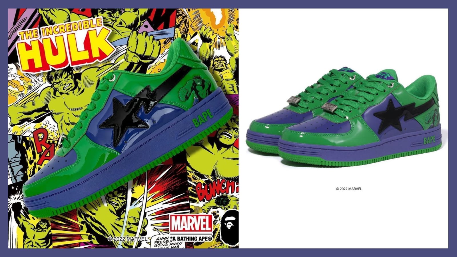 Where to buy Marvel x BAPE STA footwear pack? Price, release date, and ...
