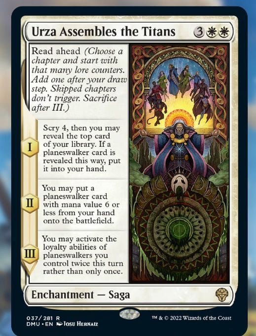 Magic: The Gathering's Urza Assembles the Titans offers powerful ...