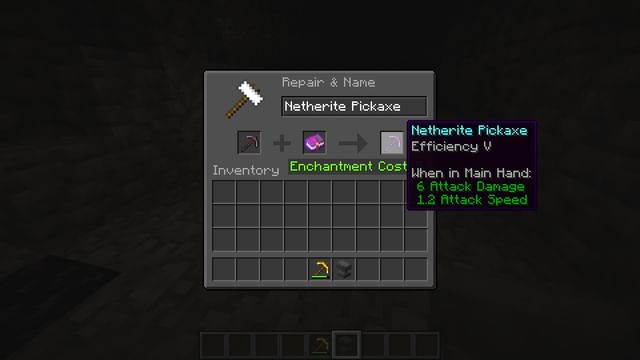 Which pickaxe mines the fastest in Minecraft?