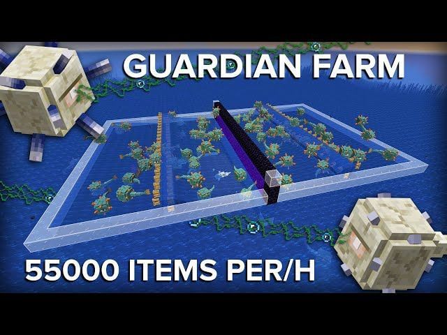 4 best Minecraft farms to build in ocean biomes